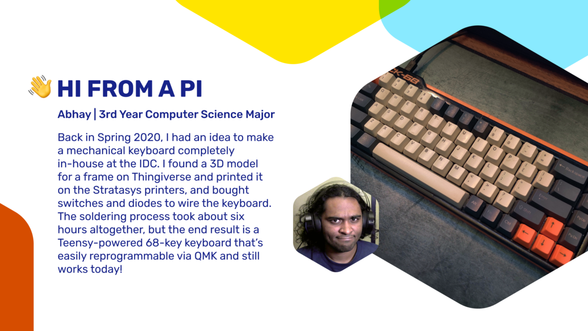 Abhay: Keyboard – The Hive Makerspace